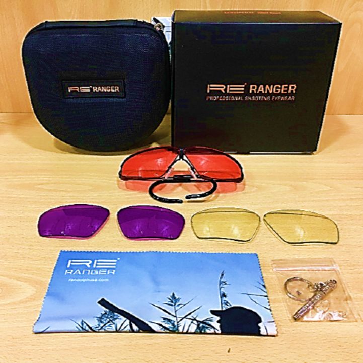 Randolph Ranger Edge + Bermellón 73 + Amarillo Pálido 48